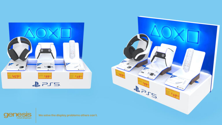 Incredible Custom Designed Permanent Point of Sale Displays