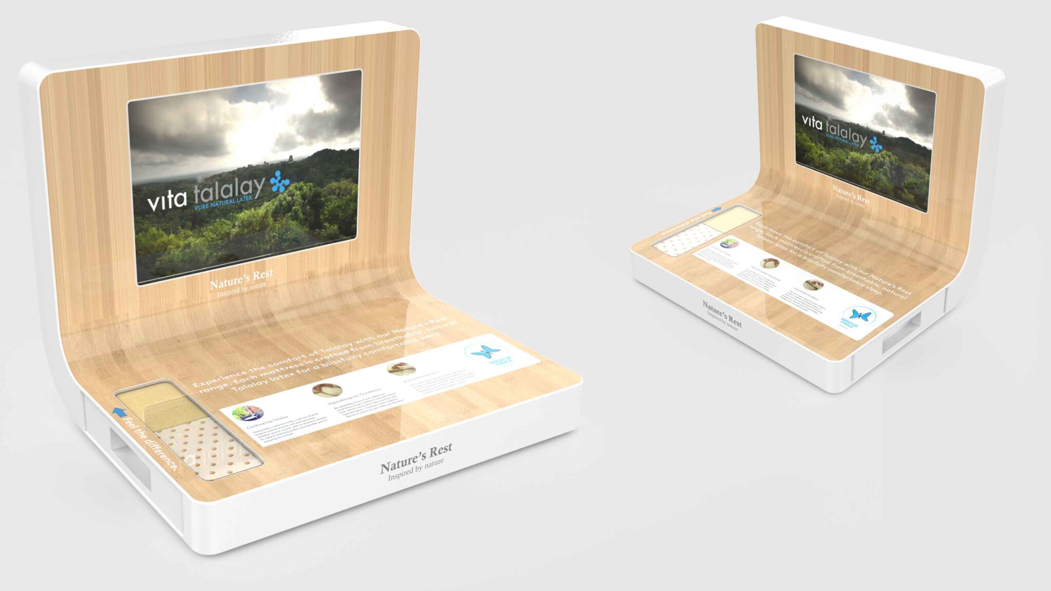 Incredible Custom Designed Permanent Point of Sale Displays