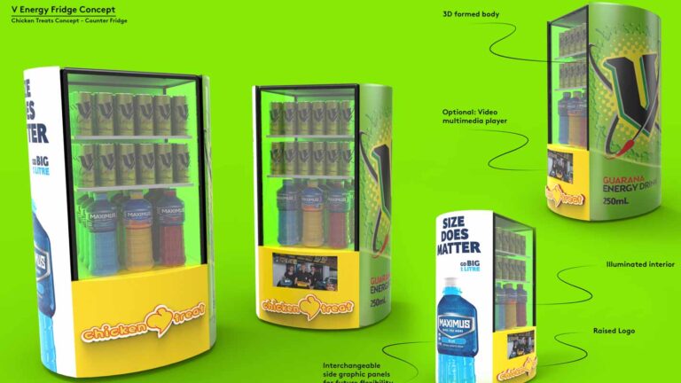 WOW shoppers - custom designed POS Display for your brand