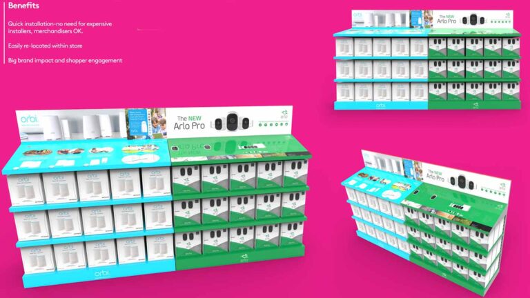 WOW shoppers - custom designed POS Display for your brand