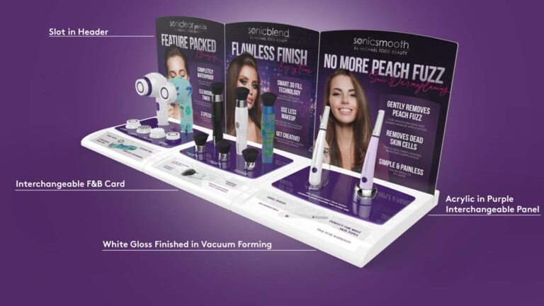 WOW shoppers - custom designed POS Display for your brand