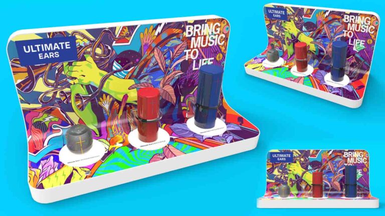 WOW shoppers - custom designed POS Display for your brand